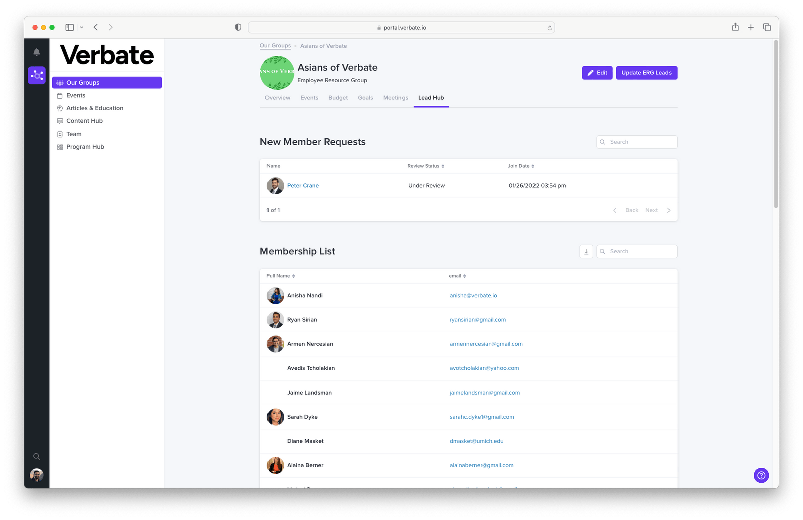 Verbate | Employee Resource Group Community & Platform
